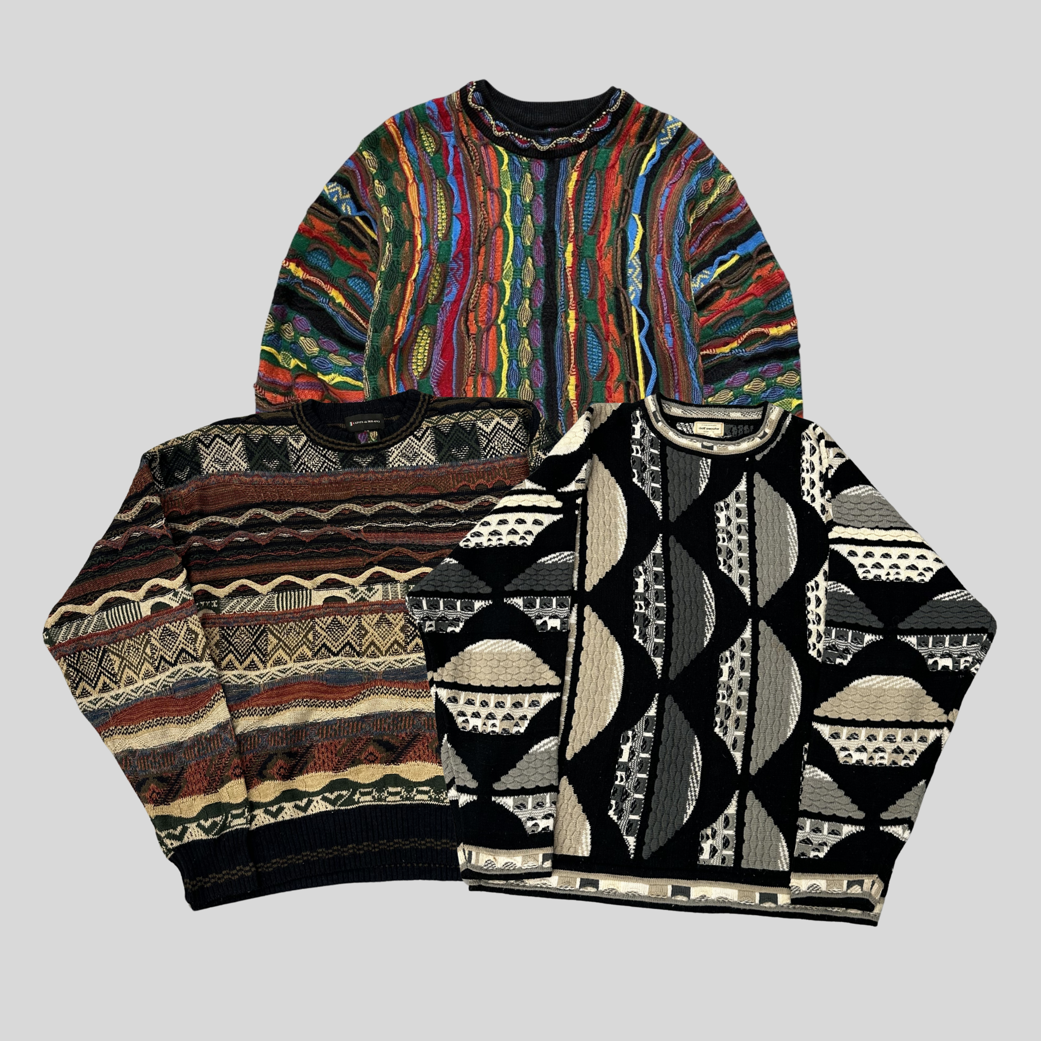 WHOLESALE COOGI STYLE KNITTED JUMPERS x10 – Graded Wholesale