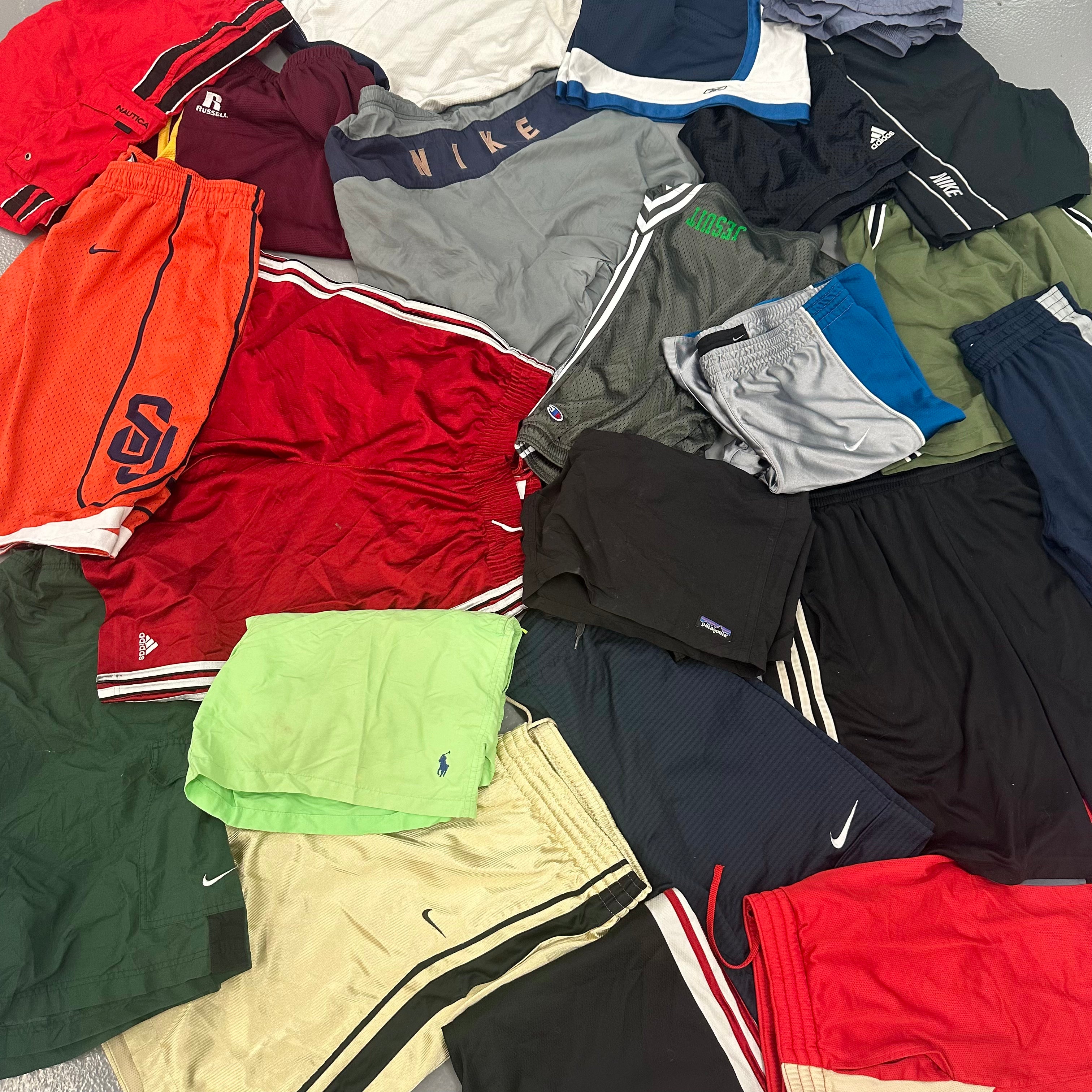 BRANDED NYLON SPORTS SHORTS X 25 – Graded Wholesale