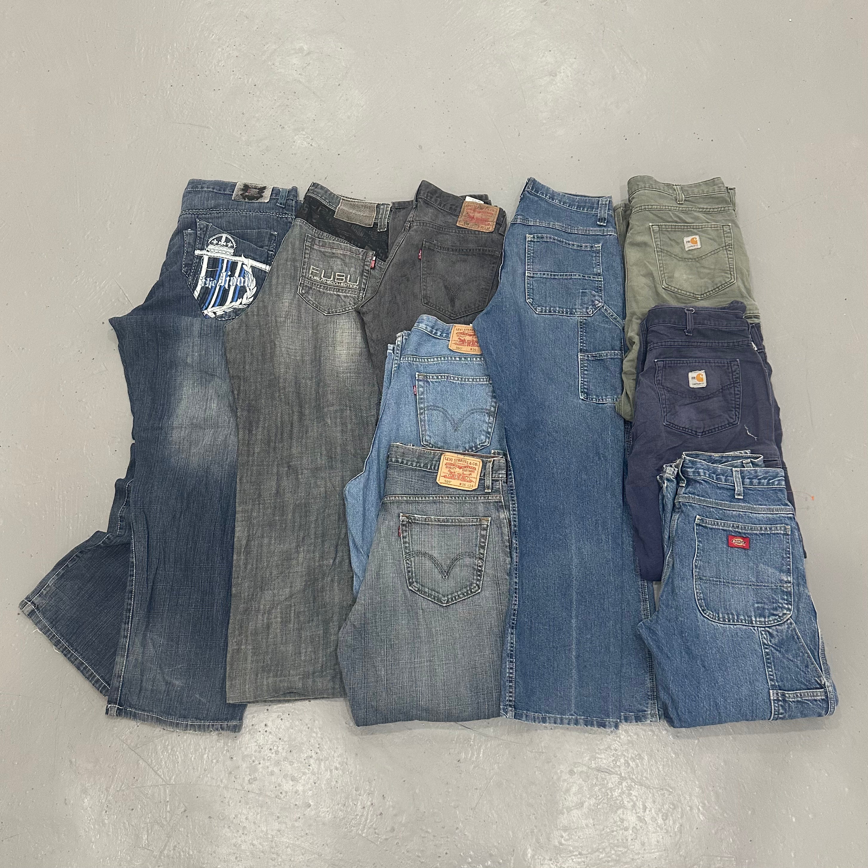 BAGGY JEANS BUNDLE 30 PCS – Graded Wholesale